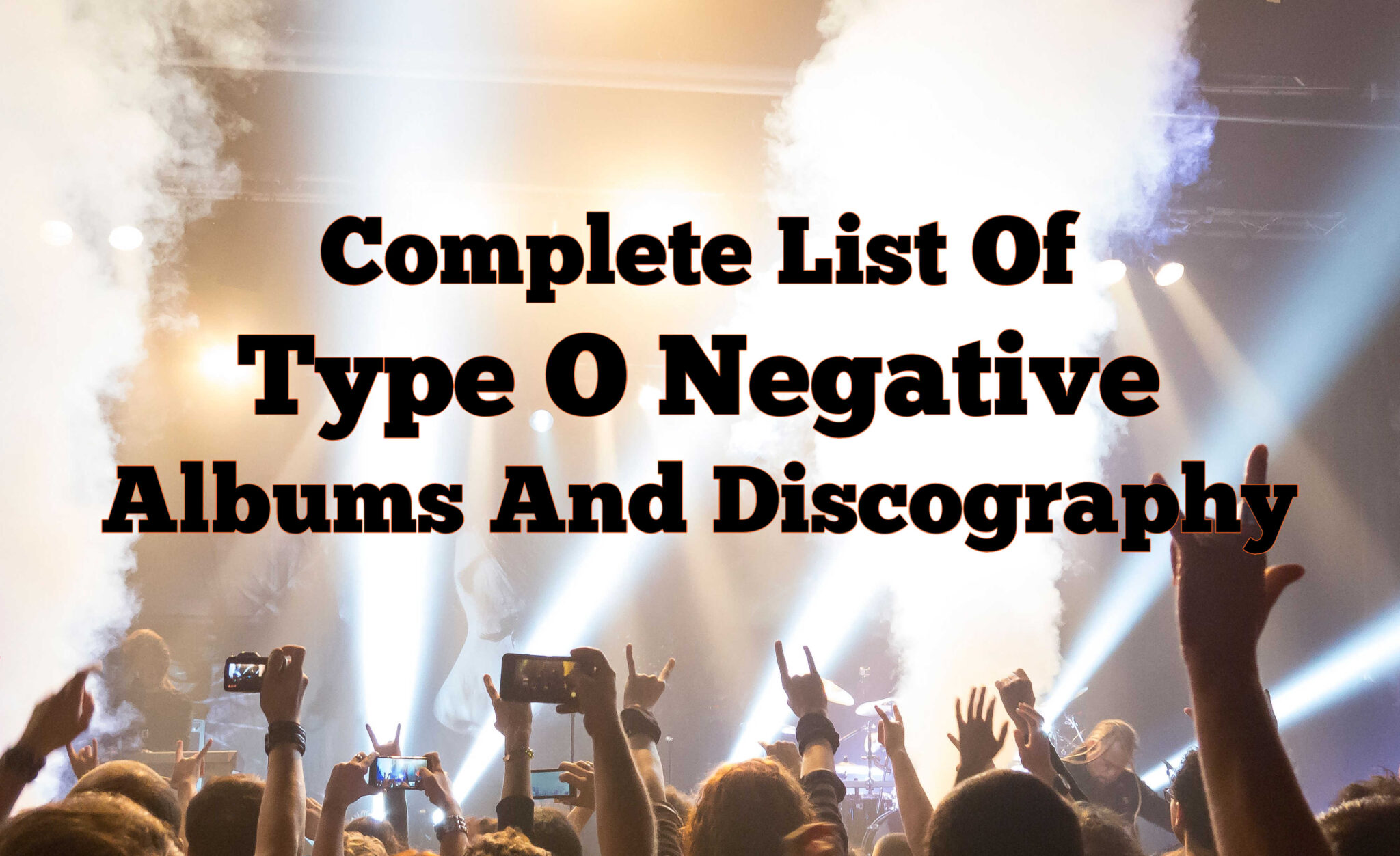 Complete List Of Type O Negative Albums And Discography ...