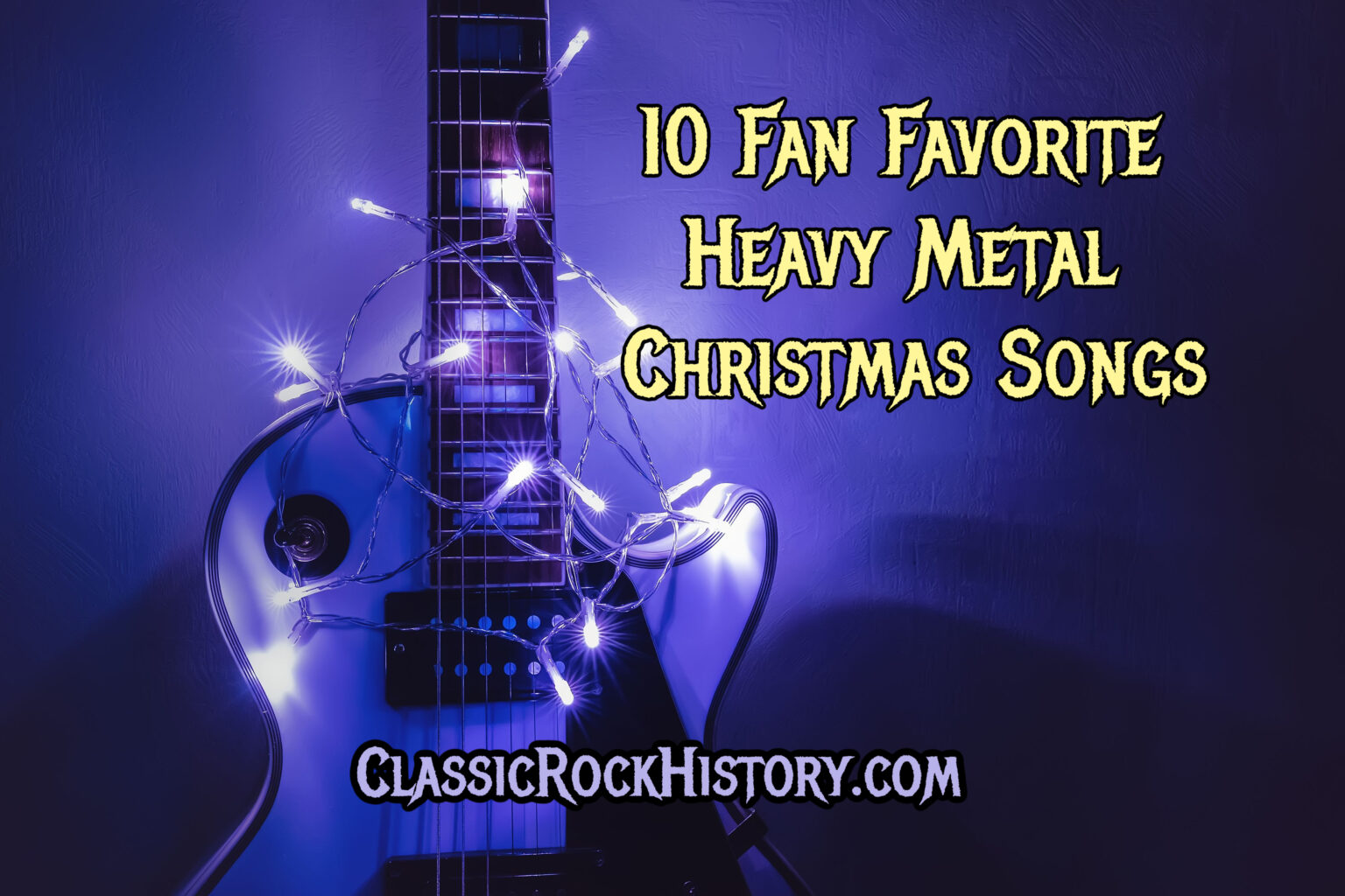 10 Fan Favorite Heavy Metal Christmas Songs - ClassicRockHistory.com