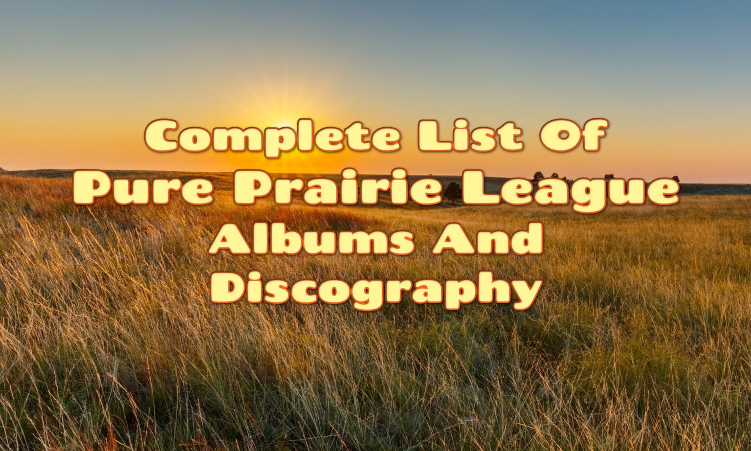 Complete List Of Pure Prairie League Albums And Discography ...