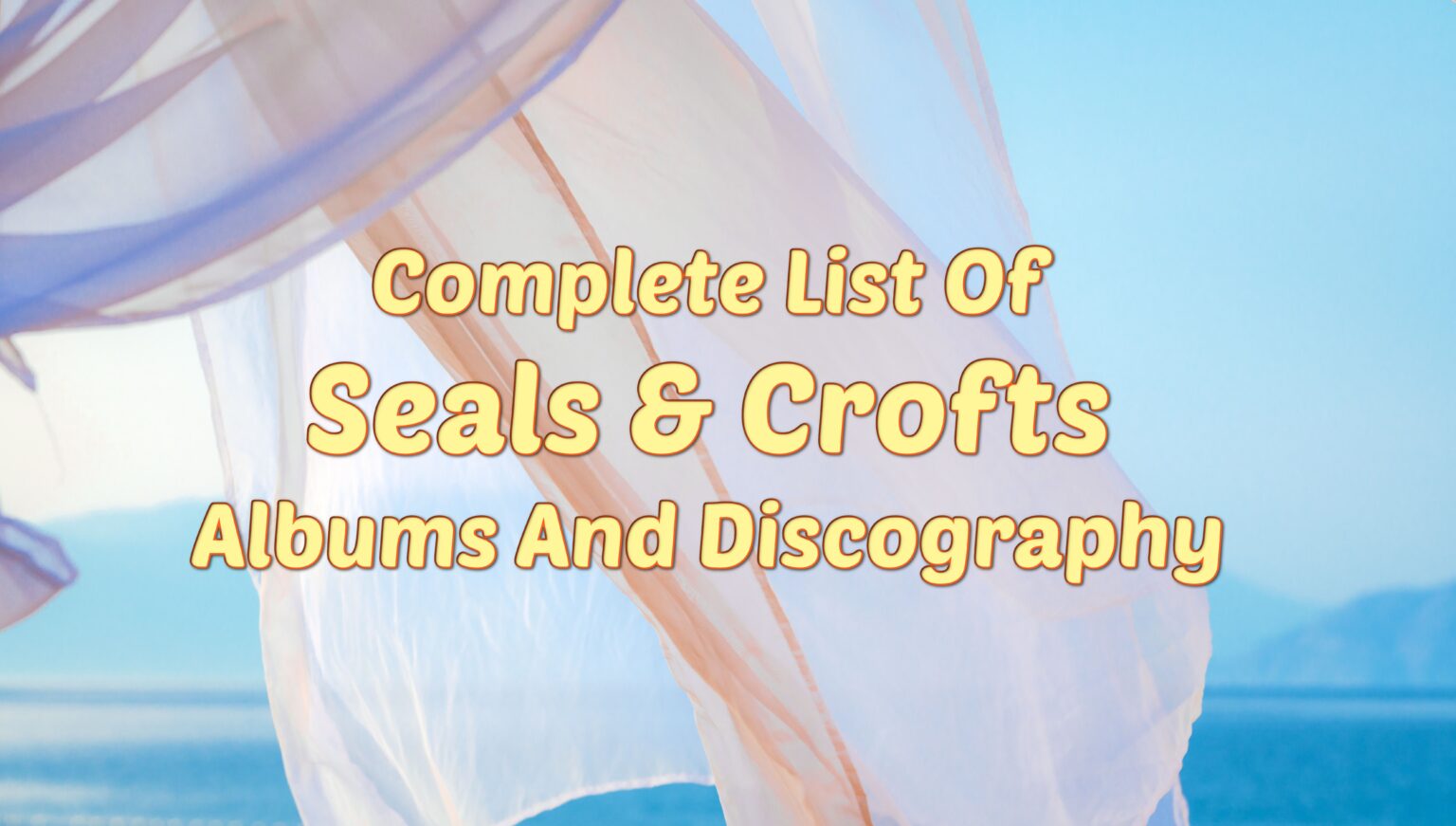Complete List Of Seals & Crofts Albums And Discography ...