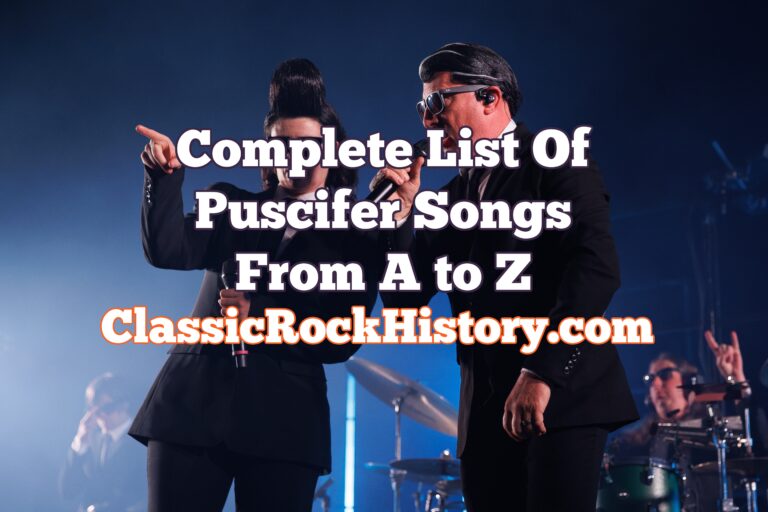 Complete List Of Puscifer Songs From A to Z - ClassicRockHistory.com