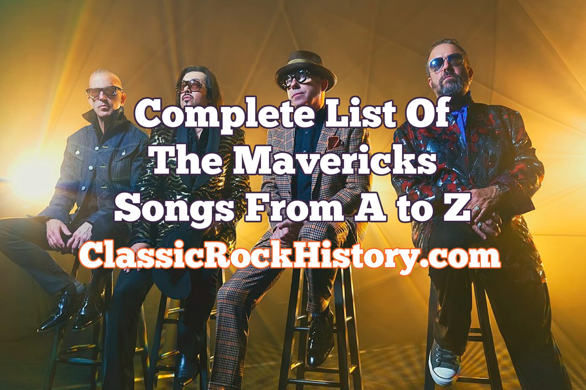 Complete List Of The Mavericks Songs From A to Z - ClassicRockHistory.com
